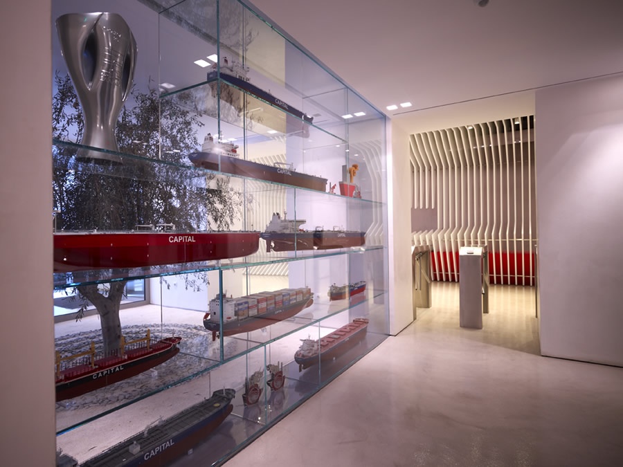 L m a r c h i t e c t s - Architectural office - Lobby design for a ...